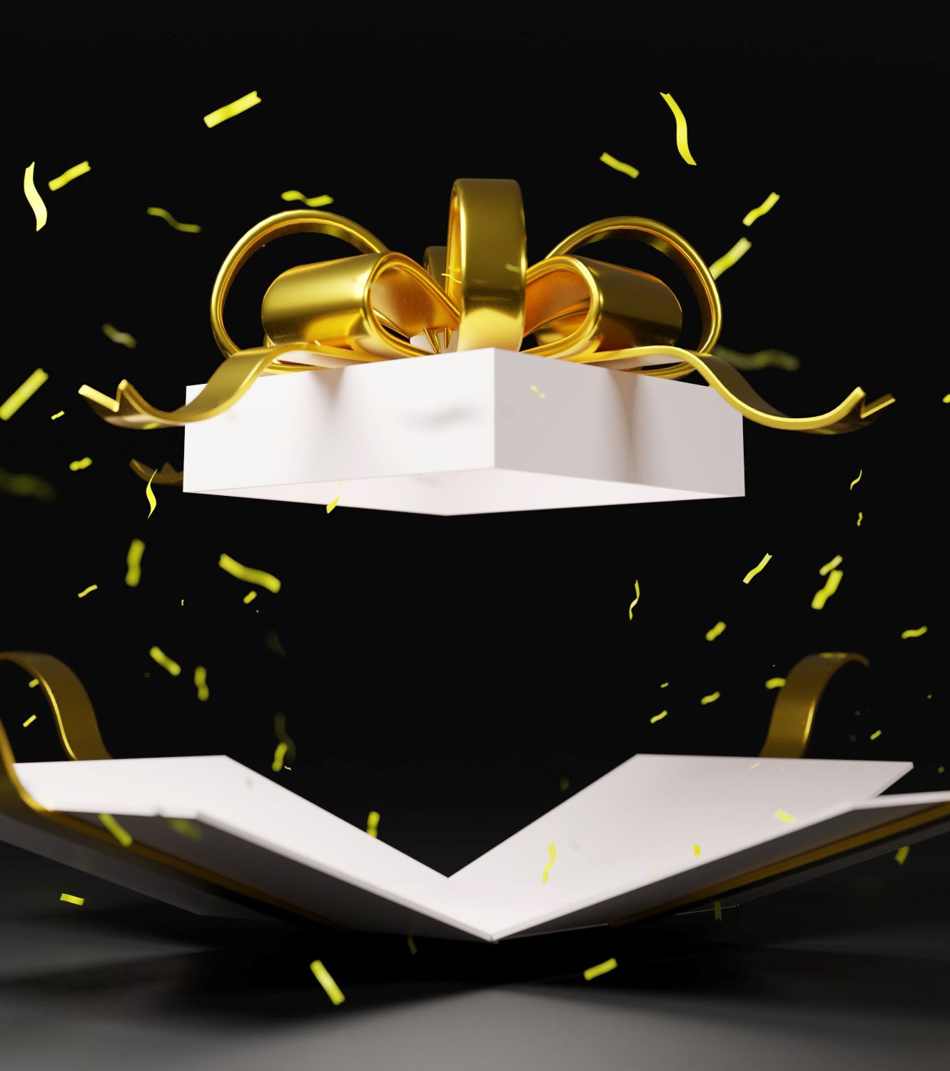 3d-rendering-white-gift-box-bomb-with-gold-ribbonaaaa | Nirvana Asia